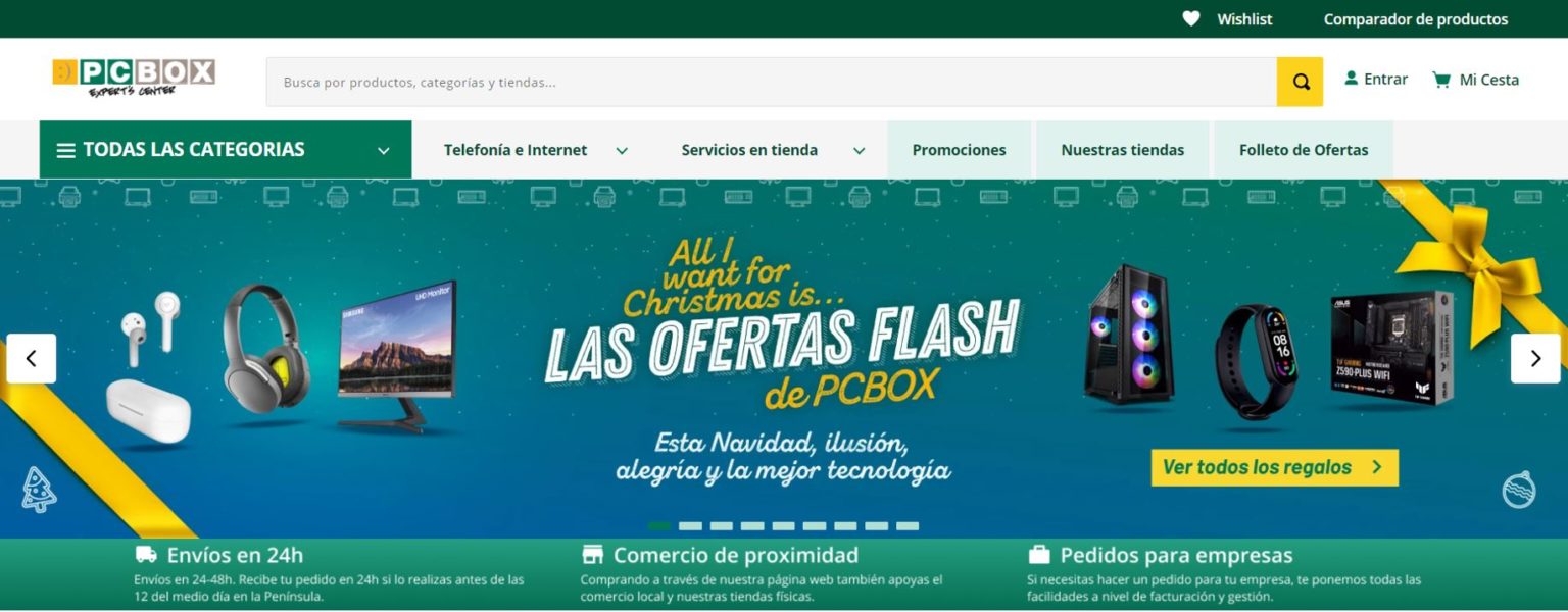 Nueva web de PCBox para una mejor experiencia de usuario
