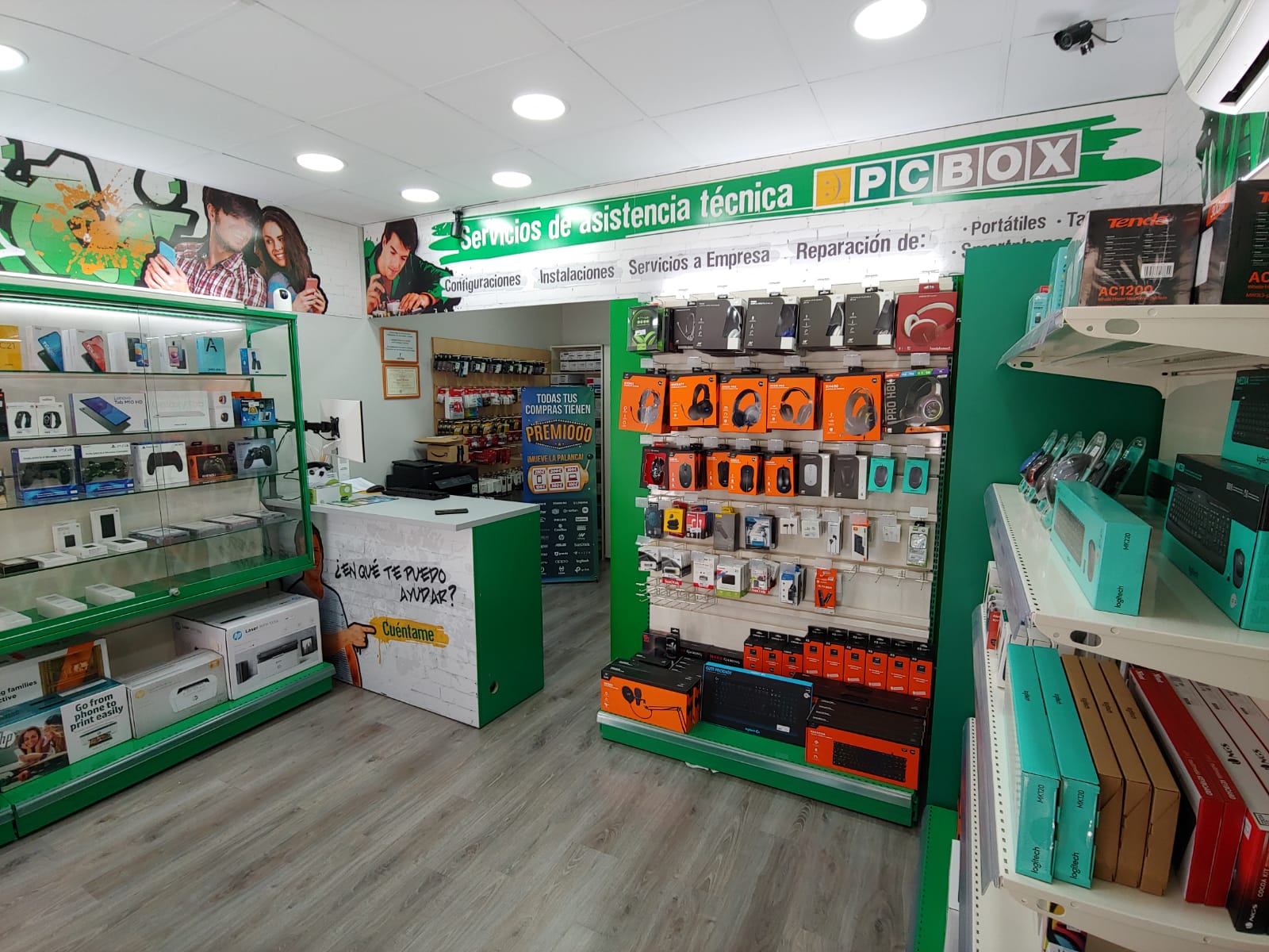 Nueva tienda de informática PCBox Manzanares